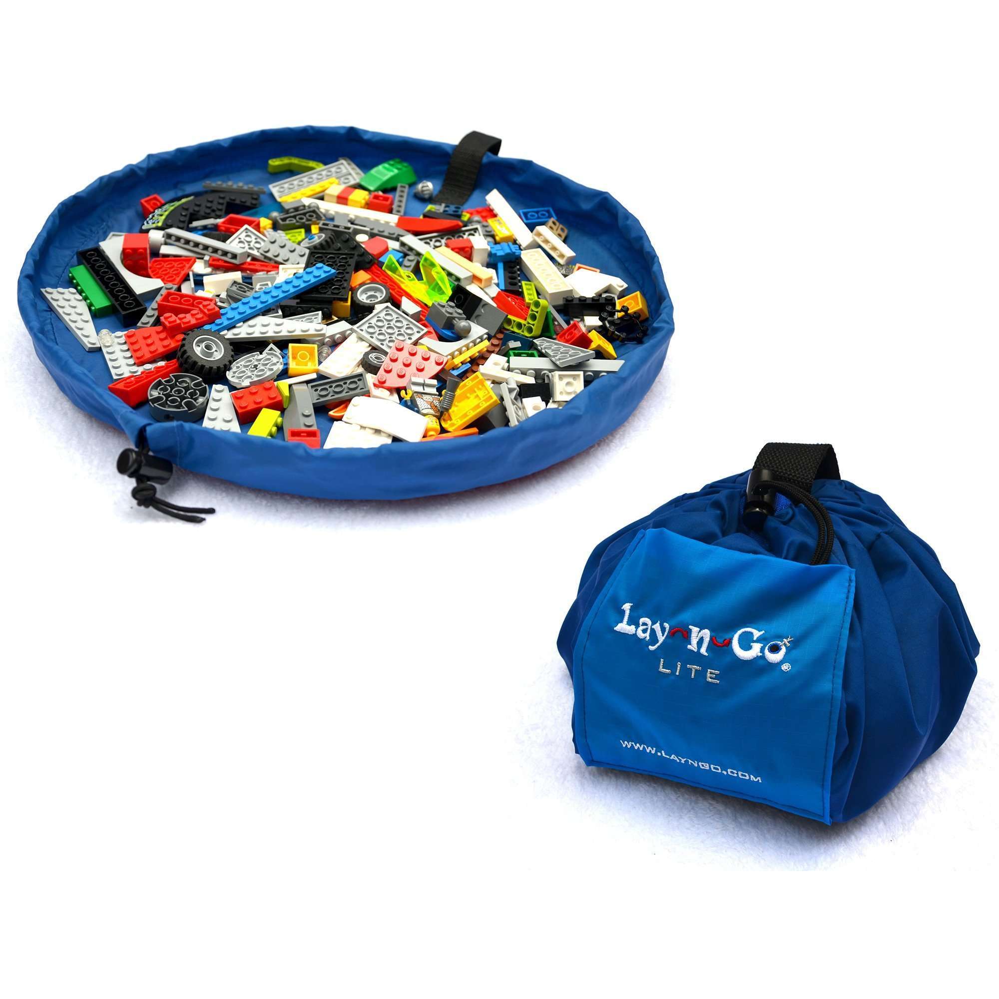 Play Mat & Storage Bag for Easy Cleanup | LITE (18") | Lay-n-Go – Lay-n-Go