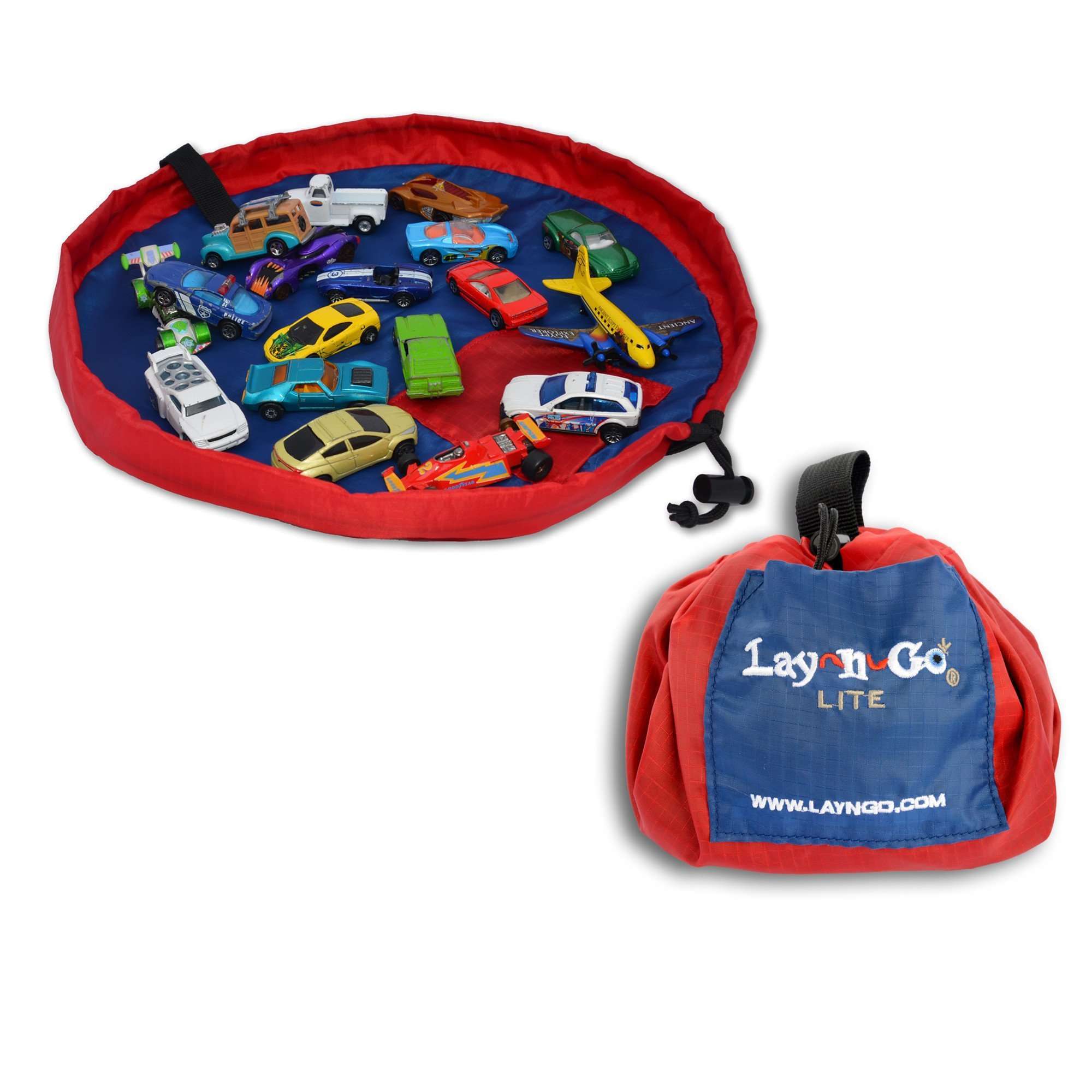 Play Mat & Storage Bag for Easy Cleanup | LITE (18") | Lay-n-Go – Lay-n-Go